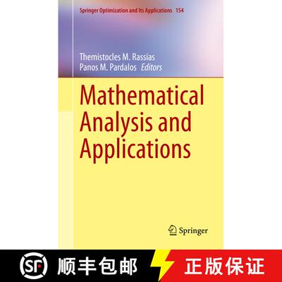 【3-4周达】精装 Mathematical Analysis and Applications [9783030313388]