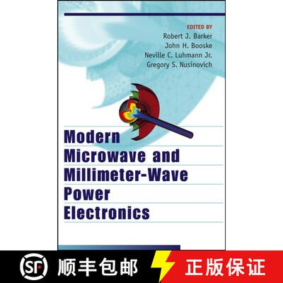 【3-4周达】精装 Modern Microwave And Millimeter-Wave Power Electronics [Wiley电子电气工程] [9780471683728]