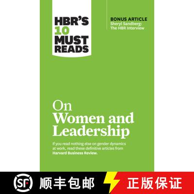 【3-4周达】HBR's 10 Must Reads on Women and Leadership (with bonus article Sheryl Sandberg: The HBR I... [9781633696723]