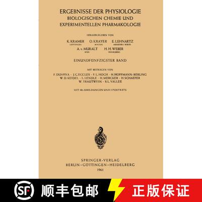 【3-4周达】Ergebnisse der Physiologie Biologischen Chemie und Experimentellen Pharmakologie [9783642496523]