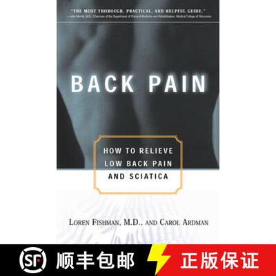 【3-4周达】Back Pain – How to Releive Low Back Pain & Sciatica (Paper) [9780393319613]