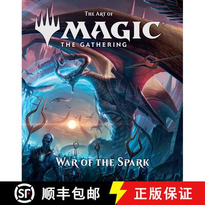 【3-4周达】The Art of Magic: The Gathering - War of the Spark, Volume 8 [9781974717354]