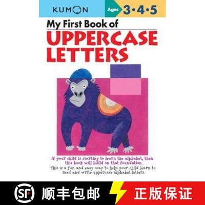 【3-4周达】My First Book of Uppercase Letters (UK Commonwealth Edition) [9781941082133]