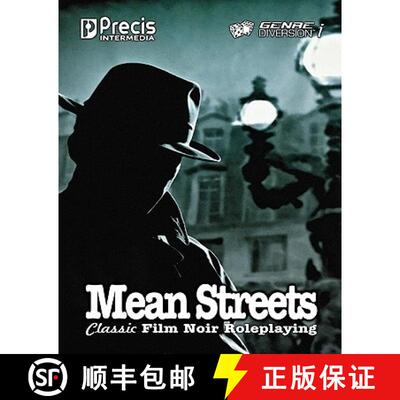 【3-4周达】Mean Streets: Classic Film Noir Roleplaying [9780977067398]