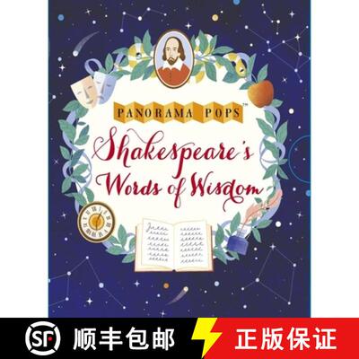 【3-4周达】精装 Shakespeare's Words of Wisdom: Panorama Pops [9781406381580]