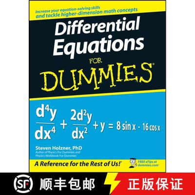 【3-4周达】Differential Equations For Dummies [Wiley数学] [9780470178140]