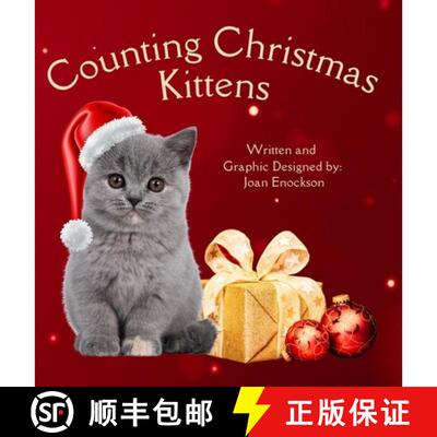 【3-4周达】精装 Counting Christmas Kittens: Learning Numbers 1-10 [9781958023310]