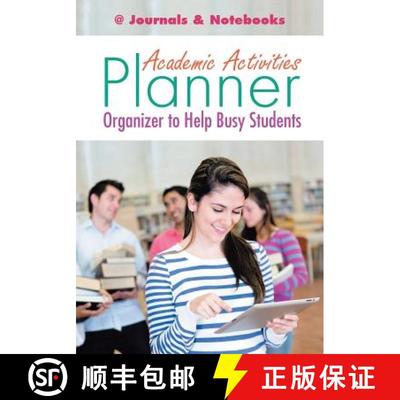 【3-4周达】Academic Activities Planner / Organizer to Help Busy Students [9781683266082]