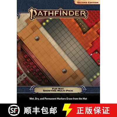 【3-4周达】Pathfinder Flip-Mat: Showtime Multi-Pack [9781640785786]