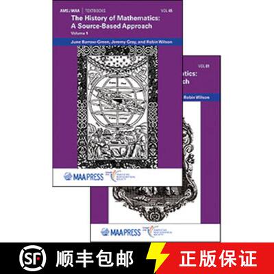 【3-4周达】The History of Mathematics: A Source-Based Approach, Vols. 1 & 2 [9781470469542]