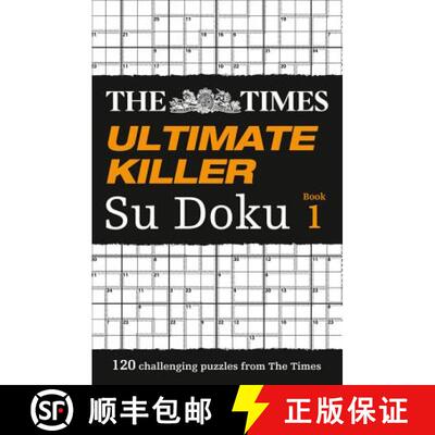 【3-4周达】The Times Ultimate Killer Su Doku: 120 Challenging Puzzles from the Times (the Times Ultim... [9780007326631]