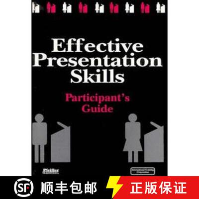 【3-4周达】Effective Presentation Skills: Participant's Guide: Video Training Package [9780883903667]