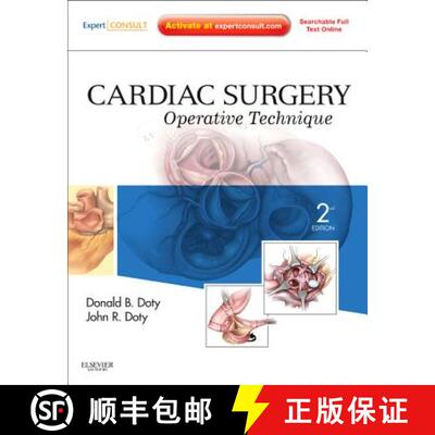 【3-4周达】精装 Cardiac Surgery: Operative Technique - Expert Consult: Online and Print [9781416036531]