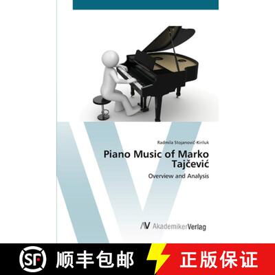 预订 Piano Music of Marko Tajčevic [9783639443165]