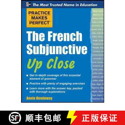 【3-4周达】Practice Makes Perfect the French Subjunctive Up Close [9780071754002]