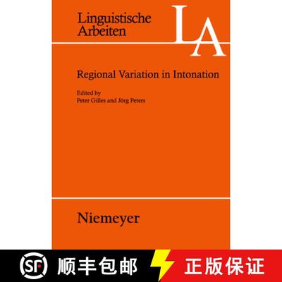 【3-4周达】Regional Variation in Intonation [9783484304925]