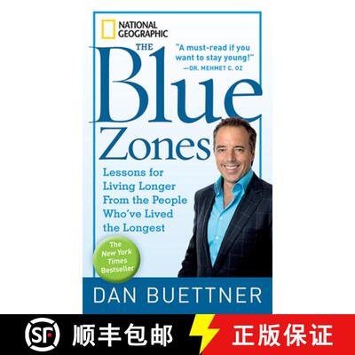 【3-4周达】Blue Zones, The: Lessons for Living Longer From the People Who've Lived the Longest [9781426207556]