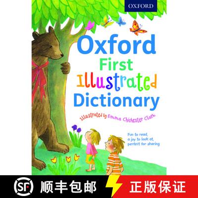 【3-4周达】Oxford First Illustrated Dictionary: Beautifully illustrated first dictionary, perfect for... [9780192746047]