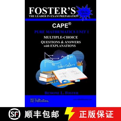 【3-4周达】Foster's CAPE(R) Pure Mathematics Unit 1: Multiple-Choice Questions & Answers: Algebra, Ge... [9789769717909]