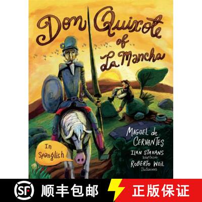 【3-4周达】Don Quixote of La Mancha – (in Spanglish) [9780271082301]