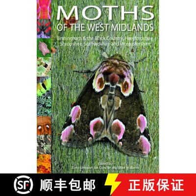 预订 Moths of the West Midlands [9781874357926]