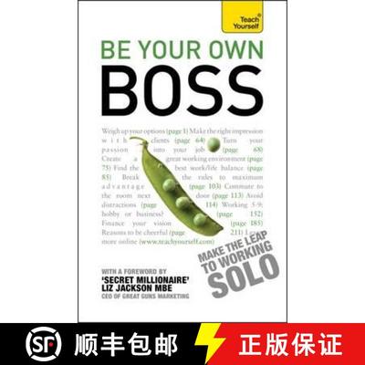 【3-4周达】Be Your Own Boss: How to start doing what you love: a guide to being a successful solo ent... [9781444111842]