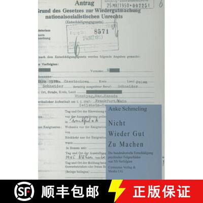 【3-4周达】Nicht - Wieder Gut - Zu machen : Die bundesdeutsche Entschädigung psychischer Folgeschäd... [9783825502676]