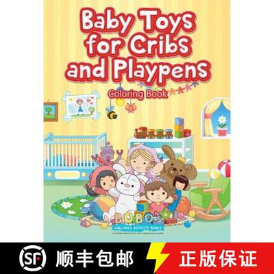 【3-4周达】Baby Toys for Cribs and Playpens Coloring Book [9781683276234]