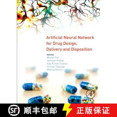 【3-4周达】精装 Artificial Neural Network for Drug Design, Delivery and Disposition [9780128015599]