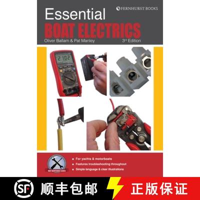 【3-4周达】Essential Boat Electrics – Carry out electrical jobs on board properly & safely [9781912177295]