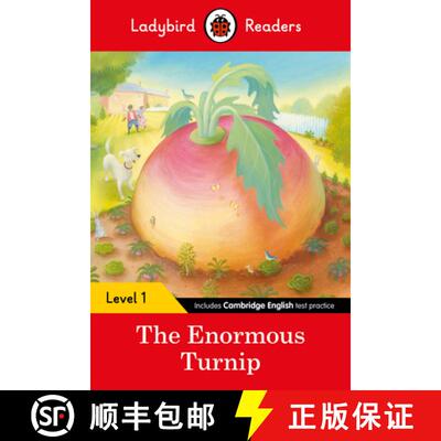 【3-4周达】Ladybird Readers Level 1 - The Enormous Turnip (ELT Graded Reader) [9780241254080]