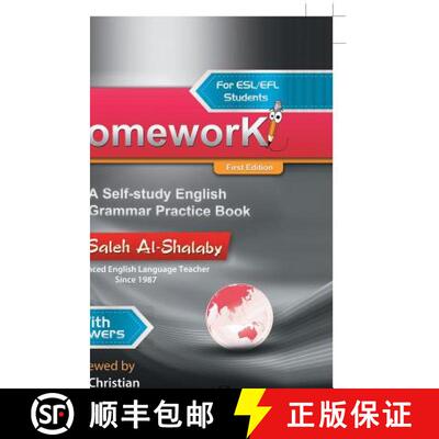 【3-4周达】My Homework: A Self-Study English Grammar Practice Book [9781543740615]