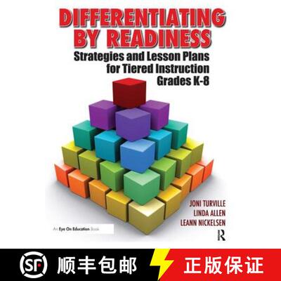 【3-4周达】精装 Differentiating by Readiness: Strategies and Lesson Plans for Tiered Instruction, Gra... [9781138435568]