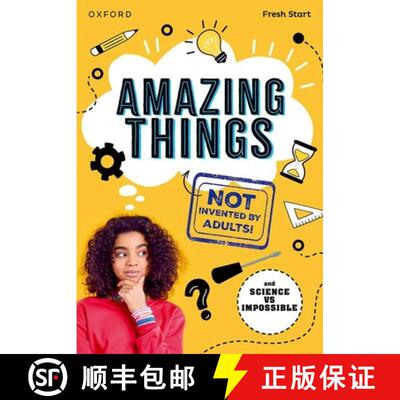 【3-4周达】Read Write Inc. Fresh Start Readers: Book 17: Amazing Things (Not Invented by Adults!) & S... [9781382053129]