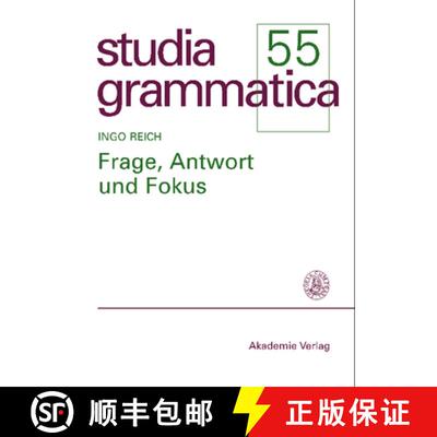 【3-4周达】精装 Frage, Antwort und Fokus [9783050038476]
