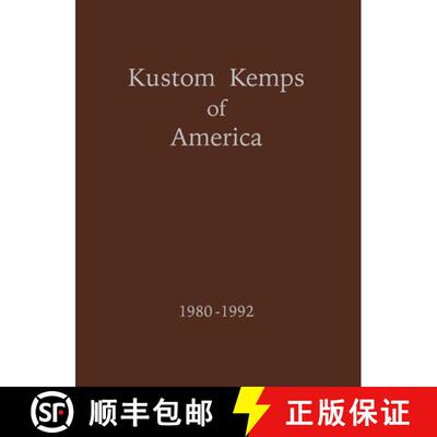 【3-4周达】精装 Kustom Kemps of America : 1980-1992 [9781681623276]