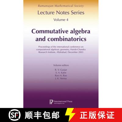 【3-4周达】Commutative Algebra and Combinatorics: Proceedings of the International Conference on Comp... [9781571461896]