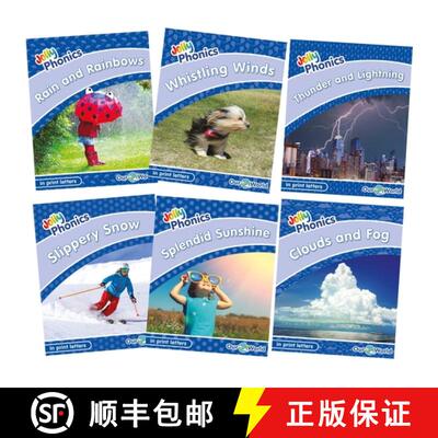 【3-4周达】Jolly Phonics Readers Level 4, Our World, Complete Set: In Print Letters (American English... [9781844149308]