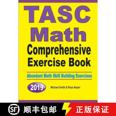 【3-4周达】TASC Math Comprehensive Exercise Book : Abundant Math Skill Building Exercises [9781646126934]