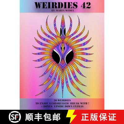 【3-4周达】Weirdies 42: Color A Weirdie A Day ! [9788772012315]