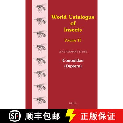 预订 精装 Conopidae (Diptera) [9789004271838]