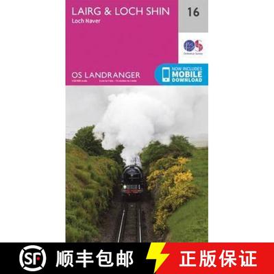 【3-4周达】Lairg & Loch Shin, Loch Naver [9780319261149]
