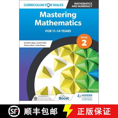 【3-4周达】Curriculum for Wales: Mastering Mathematics for 11-14 years: Book 2 [9781398344464]