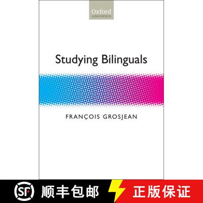 【3-4周达】Studying Bilinguals [9780199281299]