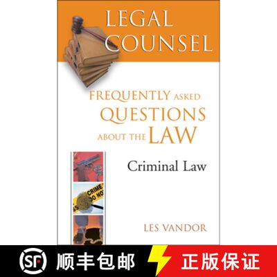 【3-4周达】Legal Counsel, Book Four: Criminal Law: Frequently Asked Questions about the Law (No Edition) [9781550225532]