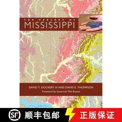 【3-4周达】精装 The Geology of Mississippi [9781496803139]