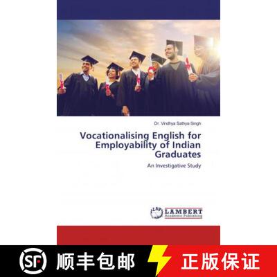 预订 Vocationalising English for Employability of Indian Graduates [9786139913541]