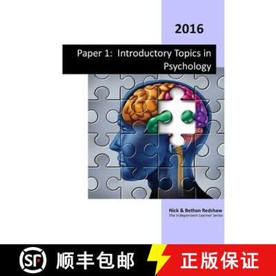 【3-4周达】Paper 1 - Introductory Topics in Psychology [9781326808747]