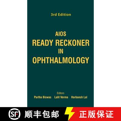 【3-4周达】精装 Ready Reckoner in Ophthalmology [9789356961890]