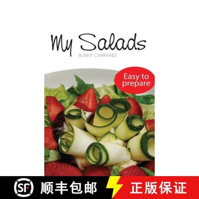 【3-4周达】My Salads [9781387437757]